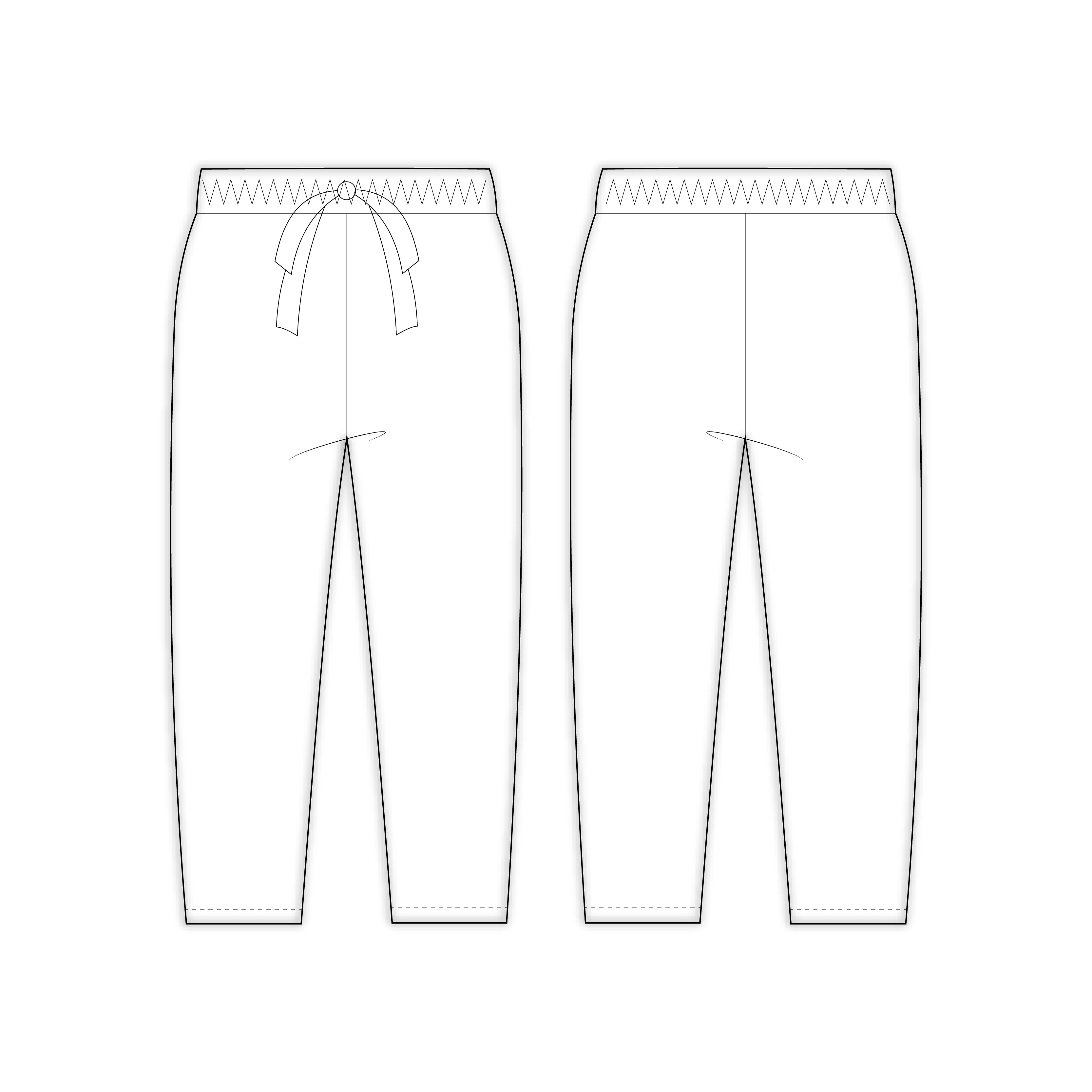 Kids - Girl's Pant Sewing Pattern - A0005-25-Y-8 – Leean Patterns